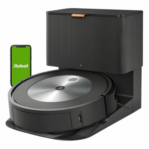 Робот-пылесос iRobot Roomba Combo J7+, 55Вт, черный графит/черный [c755840]