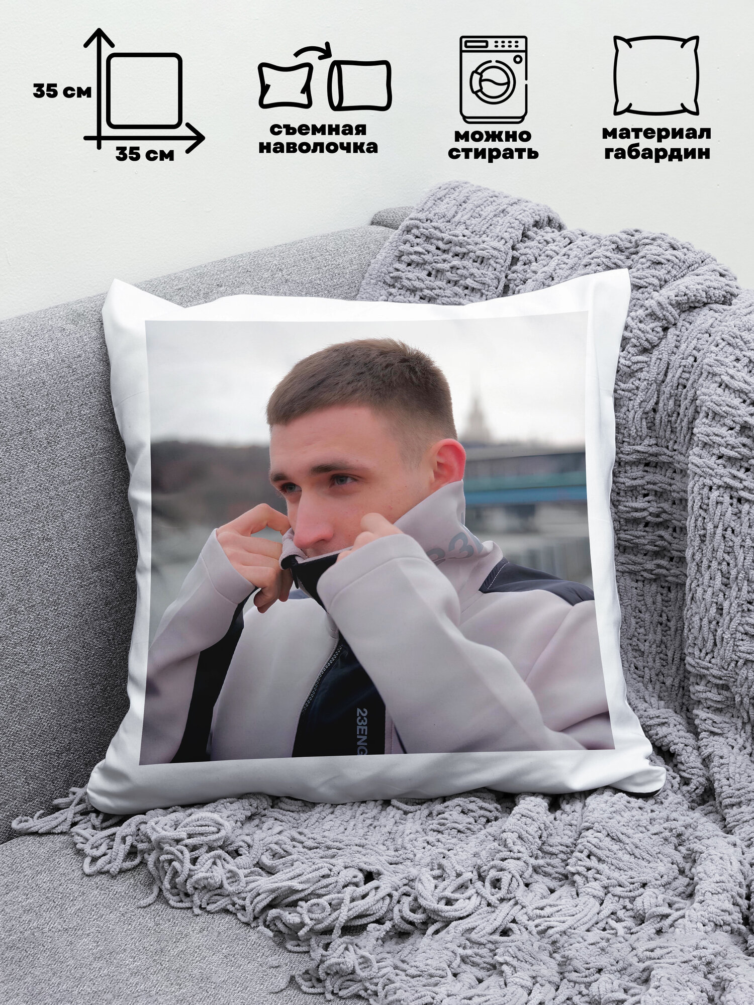 Подушка / Блогер / Михаил Литвин
