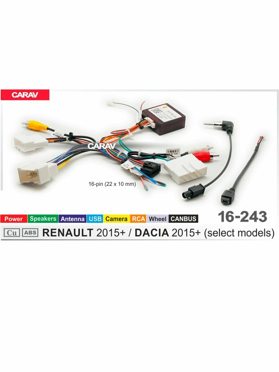 Комплект проводов RENAULT 2015+ (select models)