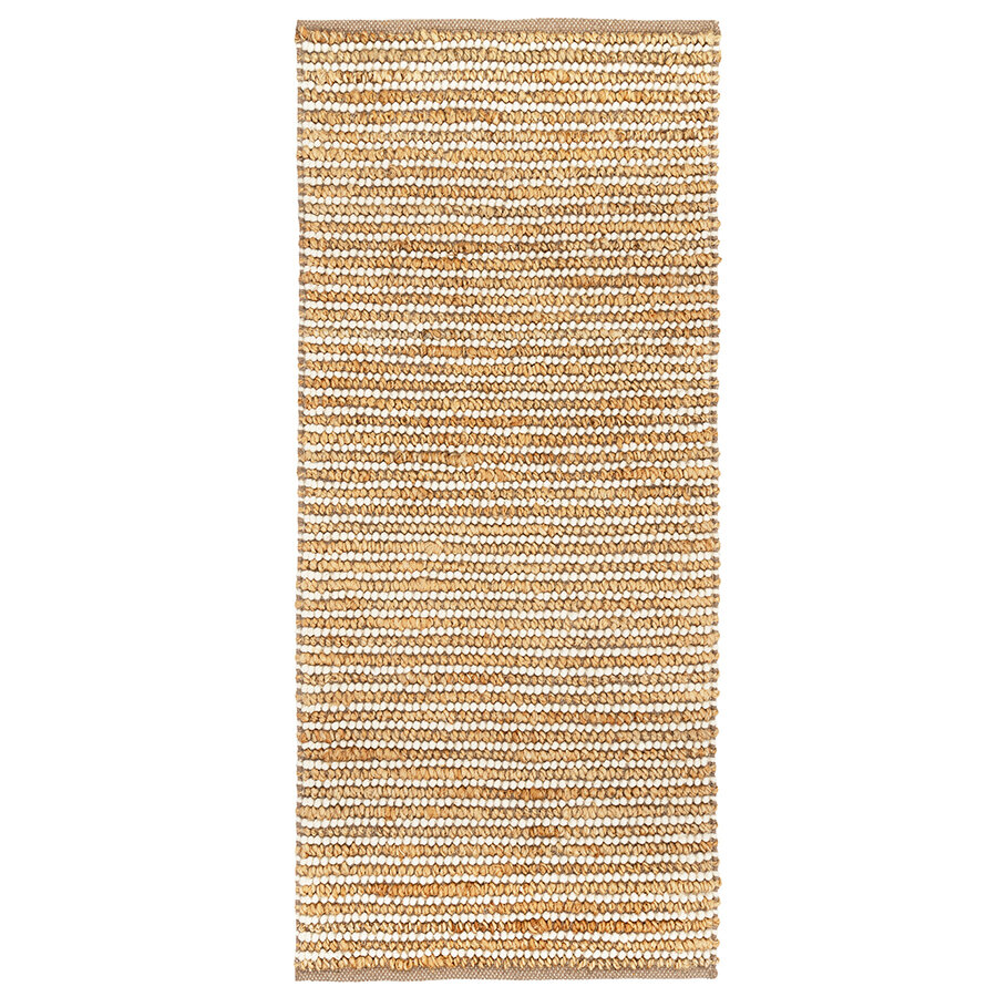 Ковер дорожка из джута и шерсти 70х160см прямоугольный безворсовый Delhi Ethnic Tkano TK23-DR0001