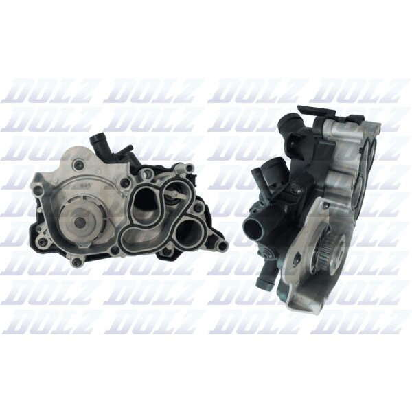 Насос водяной помпа для автомобиля Audi Volkswagen Seat Skoda, DOLZ A239 (1 шт.)