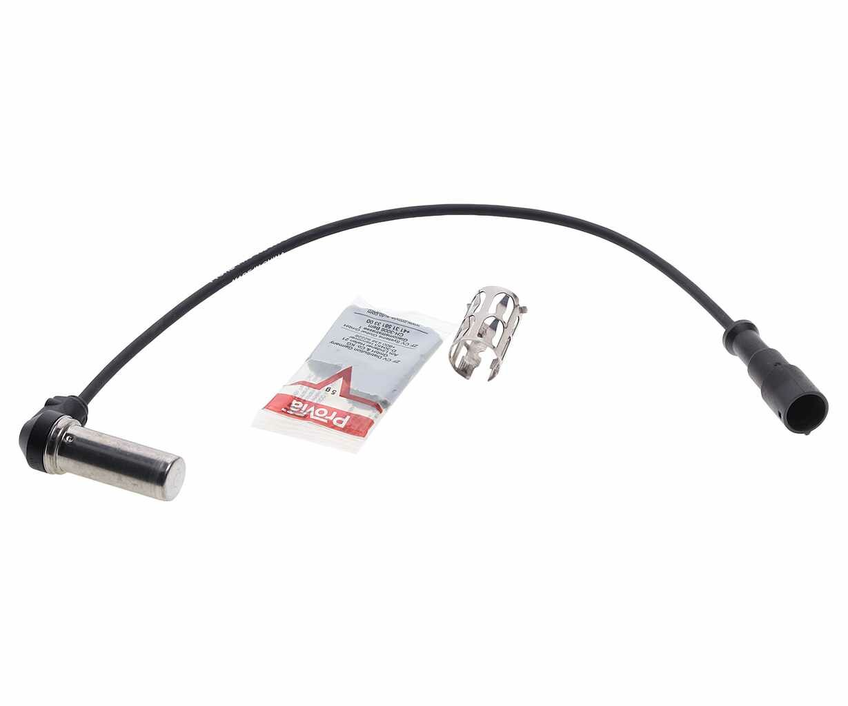 Датчик АБС DAF 65CF,75CF,85CF,95XF L=400мм угловой (втулка, смазка, датчик), PRO0320000, PROVIA