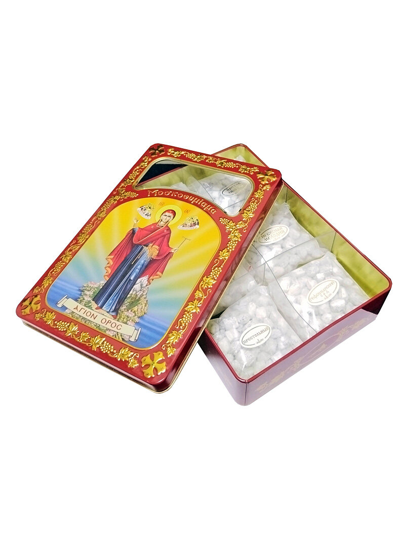 Подарочный набор "Ладан Афонский", 6 ароматов Афонского ладана по 50г.