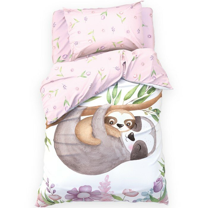 Комплект постельного белья "Этель" 1,5 сп Fall in love 143х215 см, 150х214 см, 50х70 см -1 шт, 100 % хлопок, 10385182