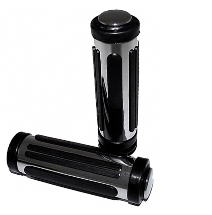 Ручки руля PW Harley-Davidson 25,4мм/120мм, хром