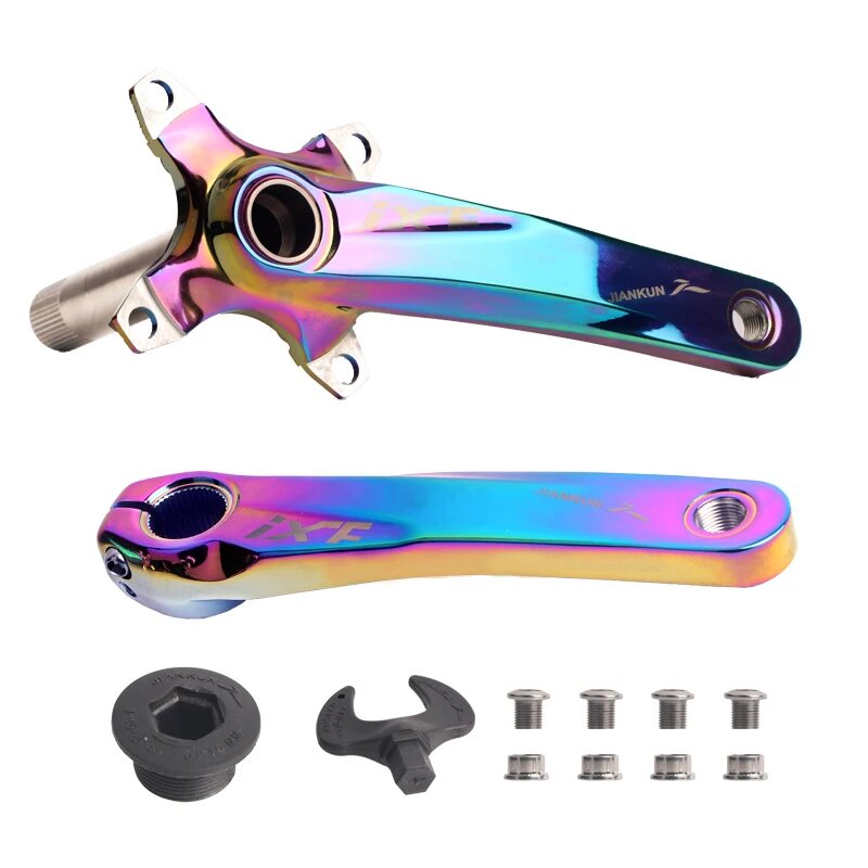 IXF алюминиевые шатуны для горных велосипедов JIANKUN Only crank, IXF crank-Colorful