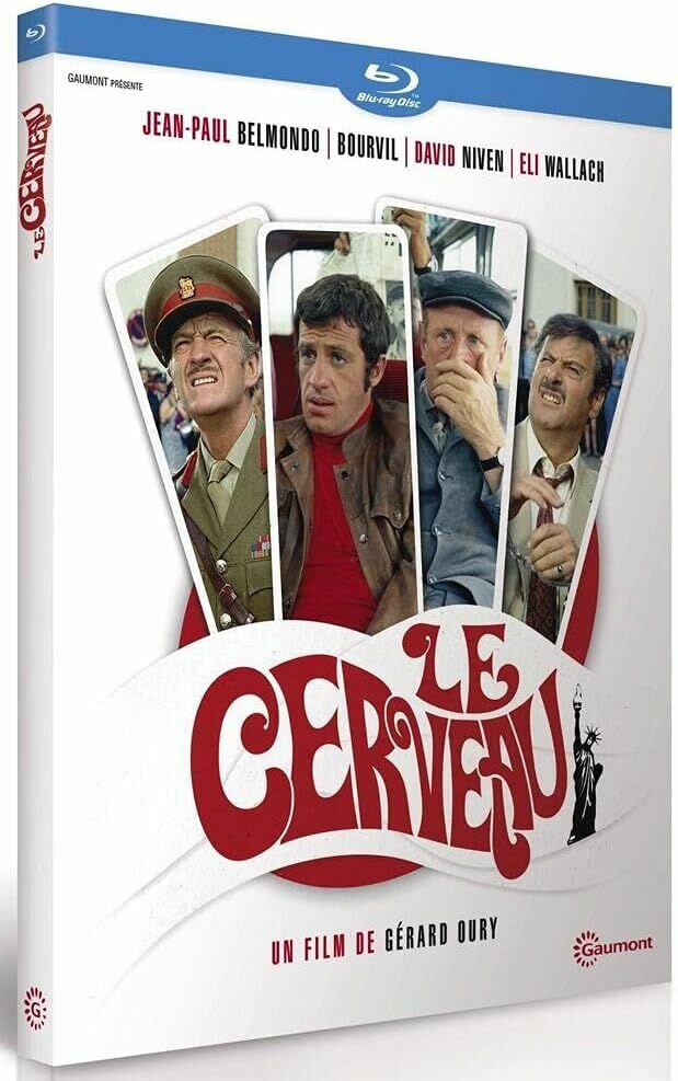 Супермозг (1969) жан-поль бельмондо Blu-ray (блю-рей)