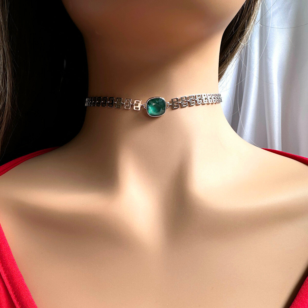 Чокер, кристаллы Swarovski