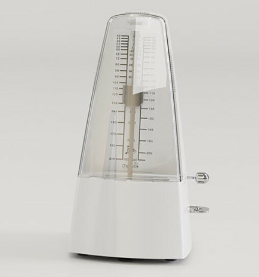 Cherub WSM-305-WH - метроном механический, белый