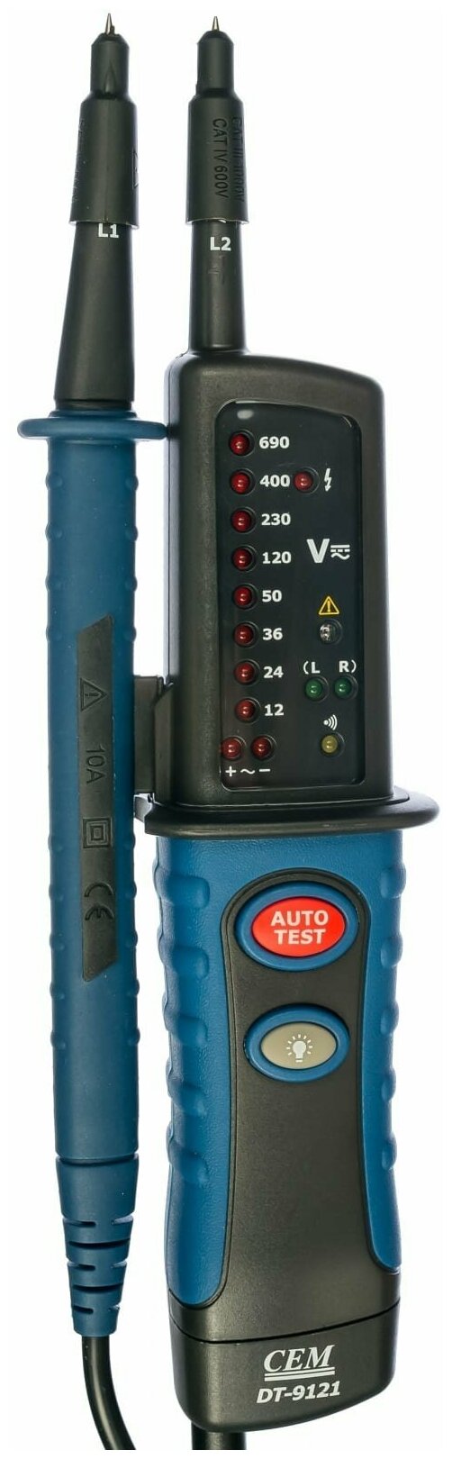 СЕМ DT-9121 Указатель напряжения и правильности подключения 480922