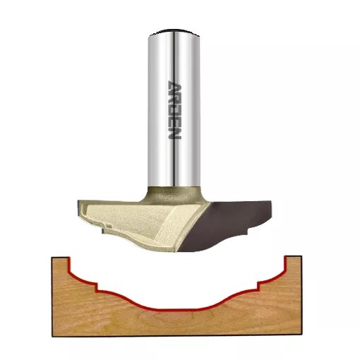 Фреза профильная R=12.7/8.73 D=44.5x11x51 S=12 ARDEN A1808058