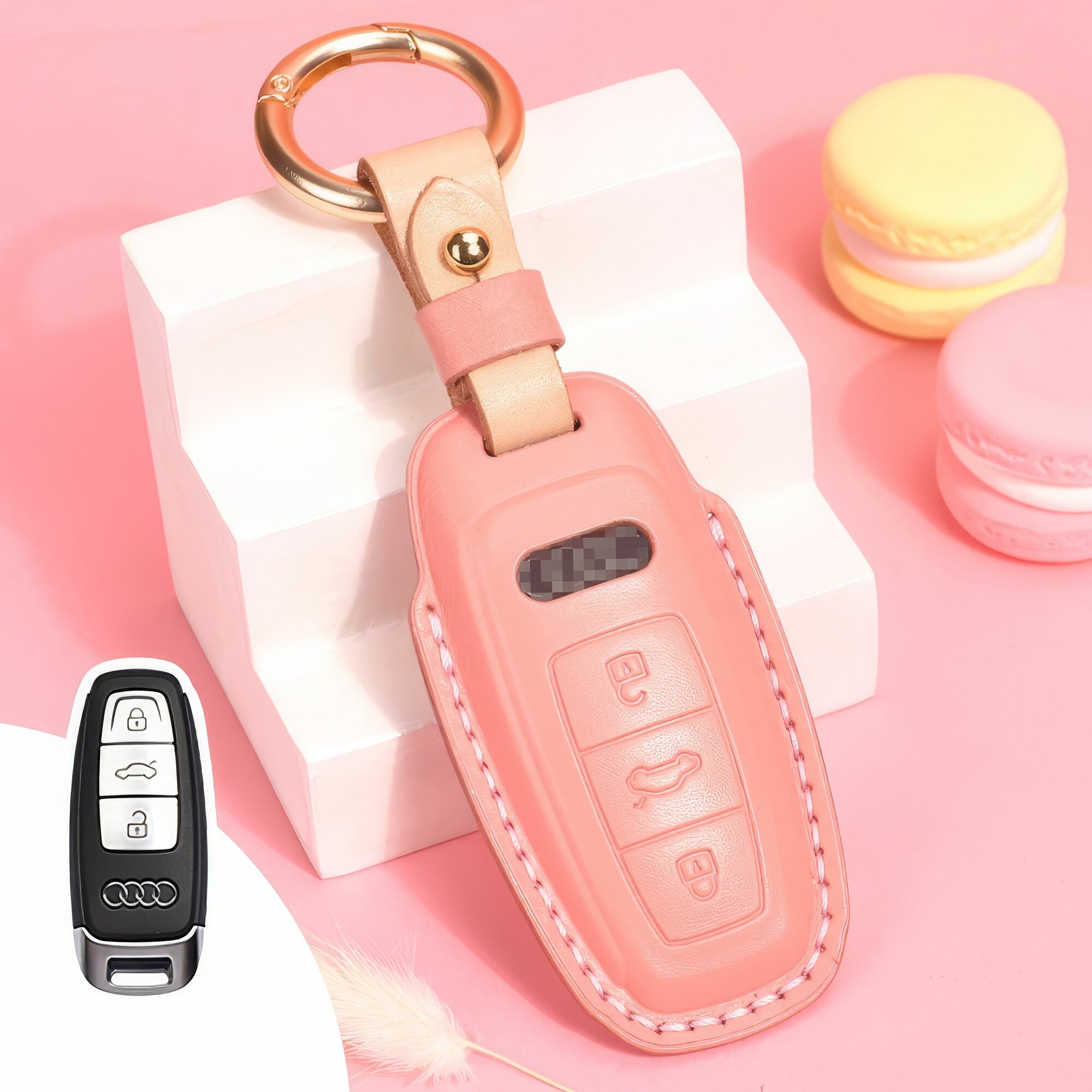 Чехол для ключа Audi 2018+ 3 кнопки