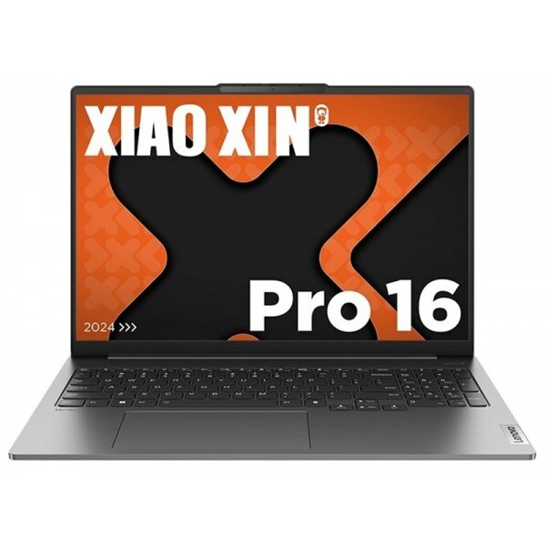 Ноутбук Lenovo Xiaoxin Pro16 IRH8 16", IPS, Intel Core i7 13620H 2.4ГГц, 10-ядерный, 16ГБ LPDDR5, 1ТБ SSD, UHD Graphics, Windows 11 trial для ознакомления Home, серый