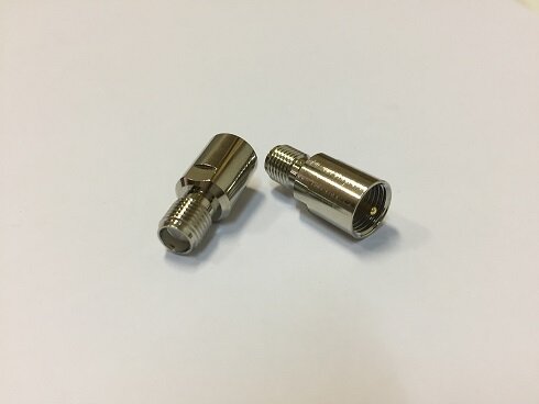 Переходник высокочастотный N1S-312 (5 шт), вилка (штекер) FME – розетка (гнездо) SMA