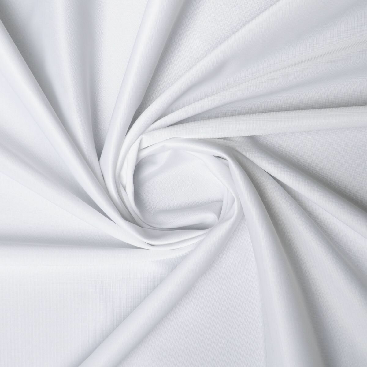 Ткань трикотажная, для спортивной одежды, с флисом, белая, 1,50x3 м