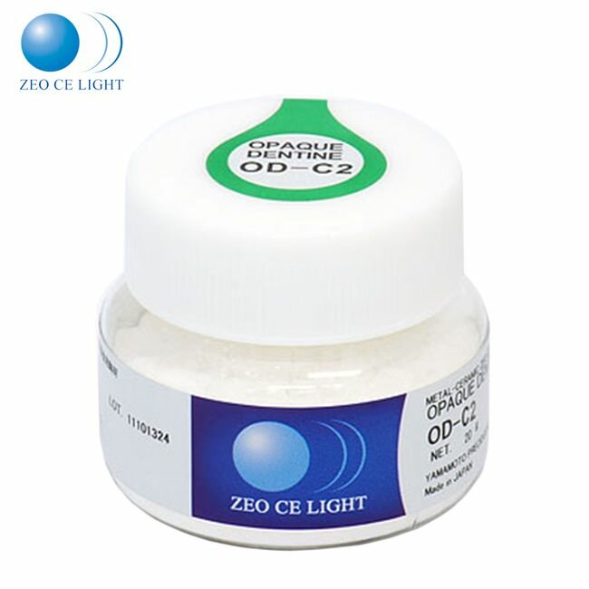 Опак-дентин Opaque Dentine OD-C2, порошок, 20г, ZEO CE LIGHT, Yamakin (Япония)
