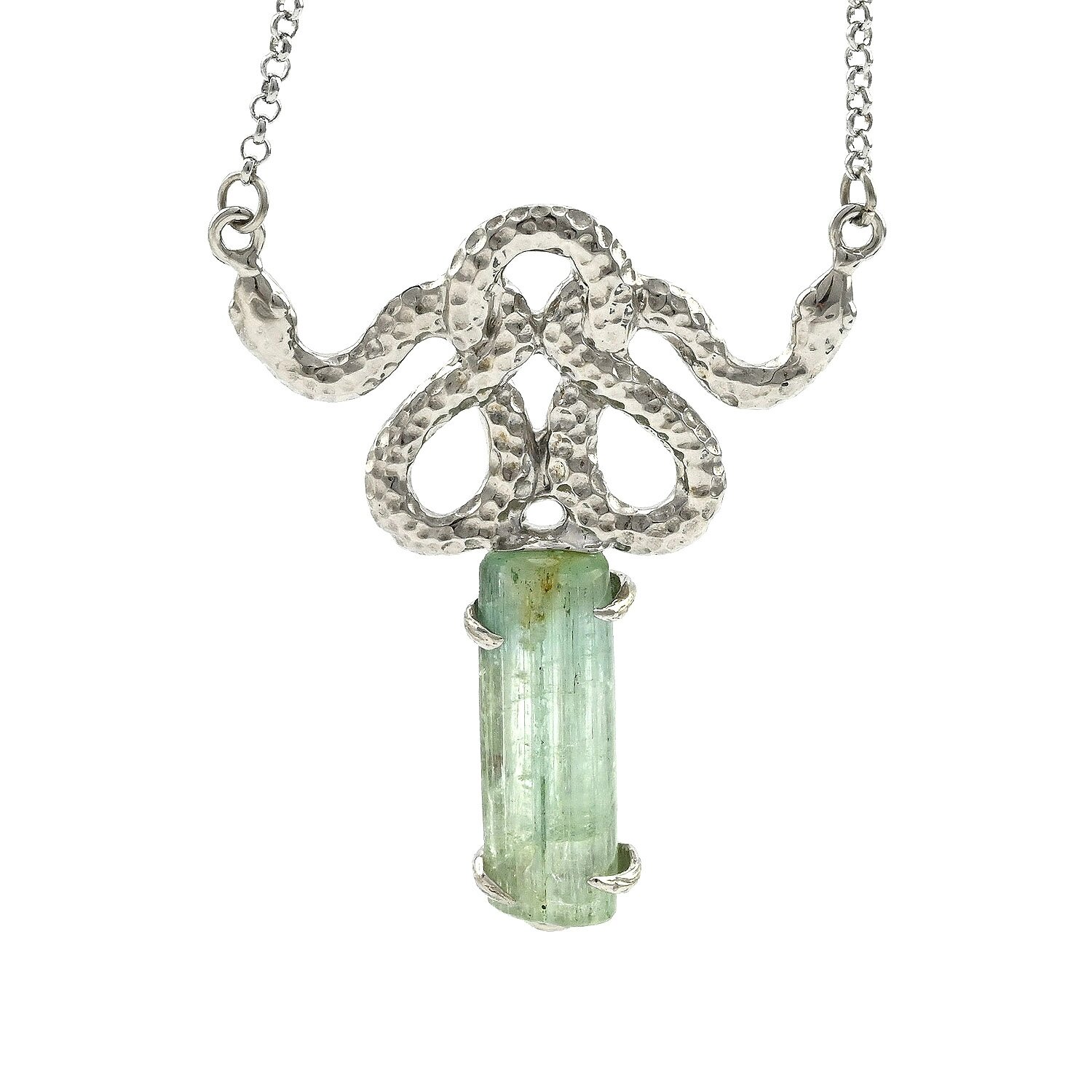 Подвеска, аквамарин