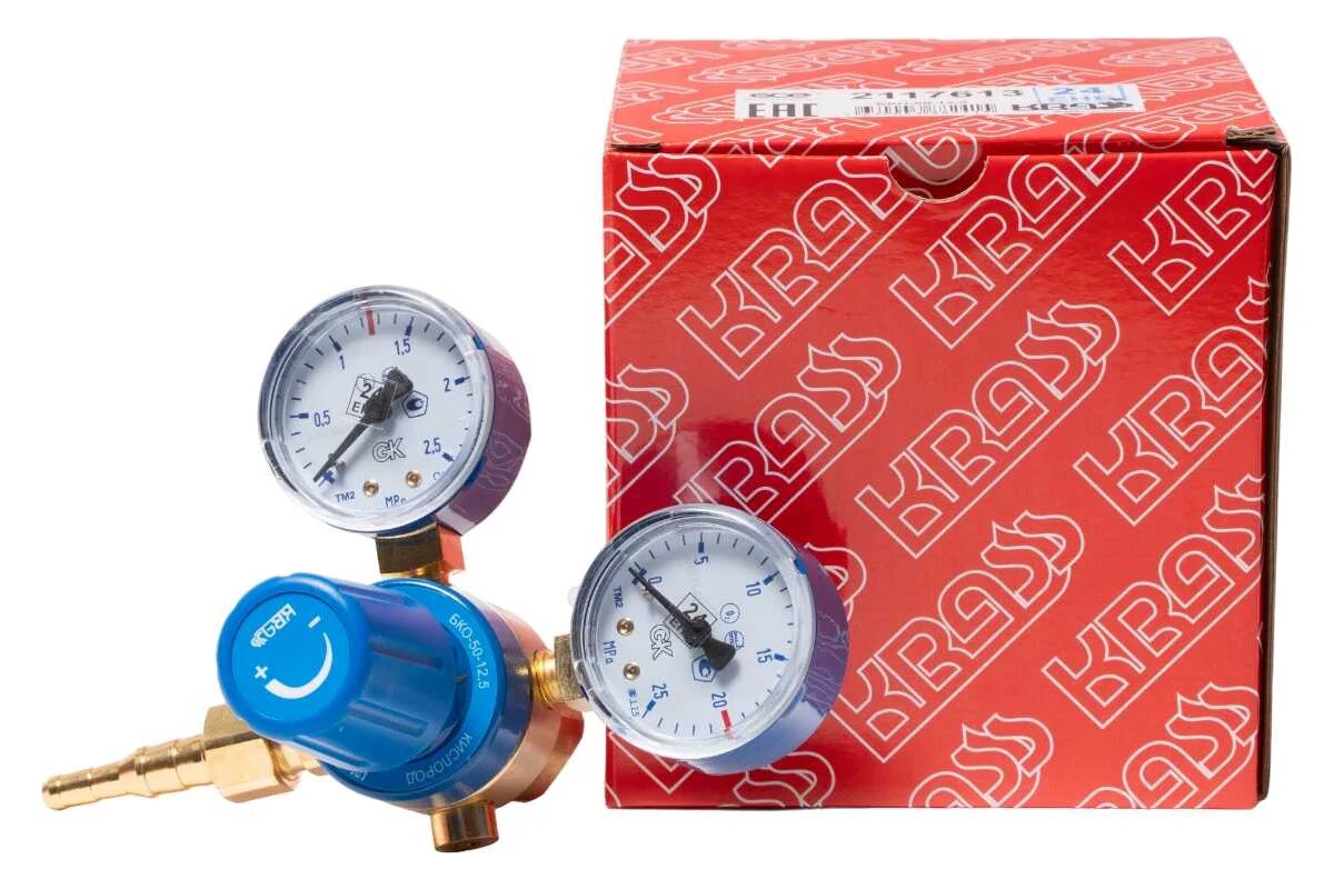 KRASS Редуктор кислородный БКО 50 12,5 МПа 20/1,25 50 м3/ч поверенный 2117613PV