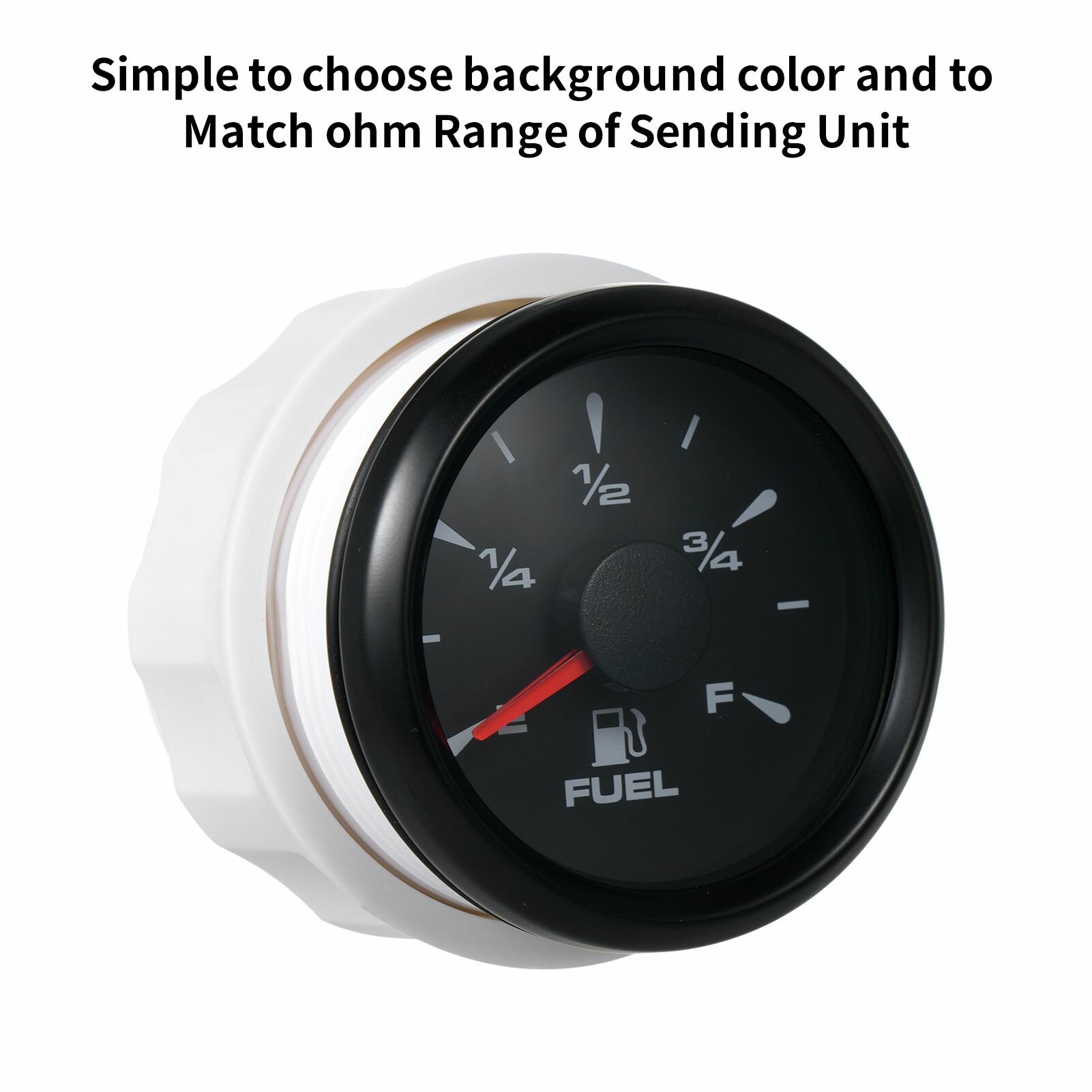 Датчик уровня топлива 0-190ом, 8 цветов, 9-32В