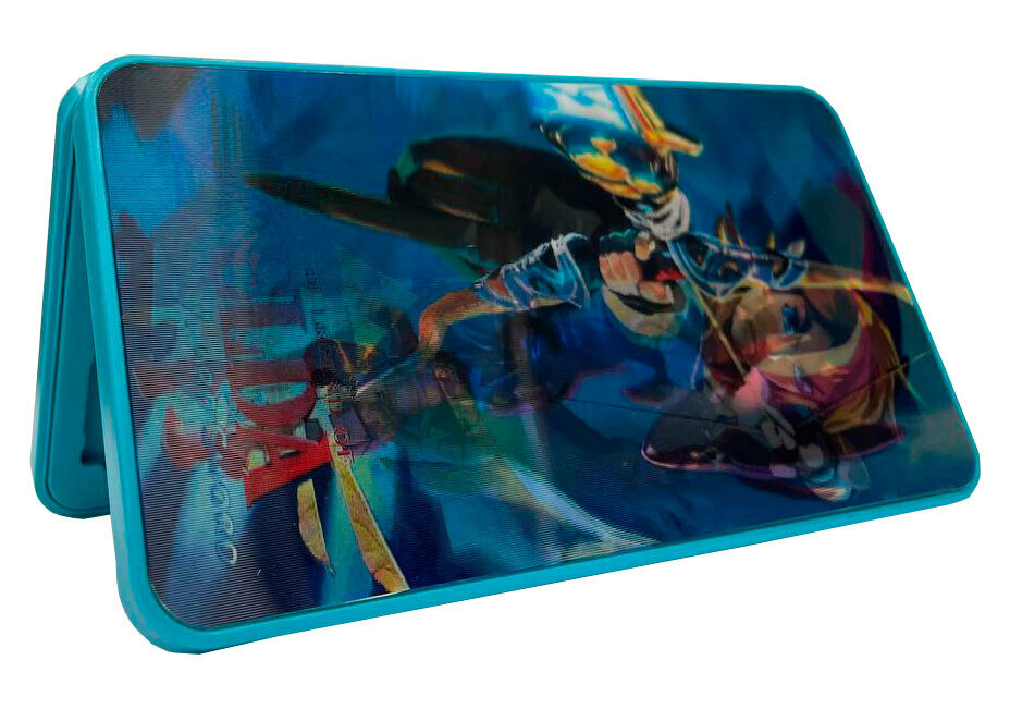 Кейс для хранения 24 игровых карт Nintendo Switch Storage Box (Link and Mipha)