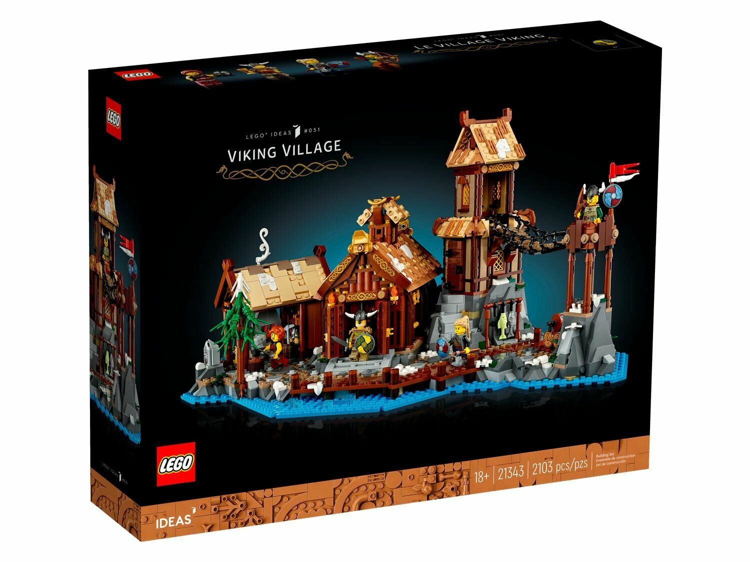 Конструктор LEGO 21343 Ideas "Деревня викингов"