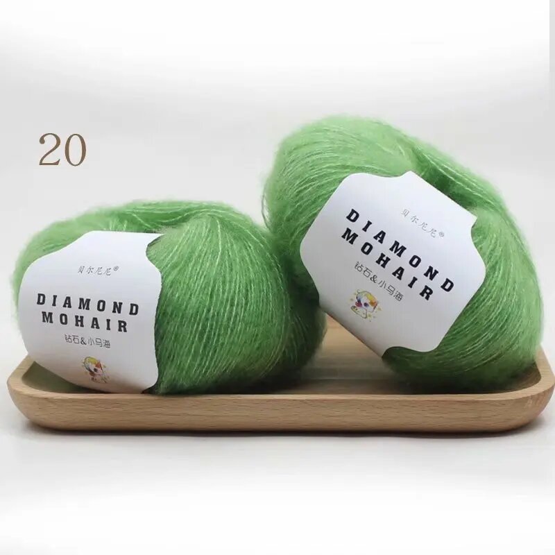 Пряжа мохер Diamond Mohair, цвет 20