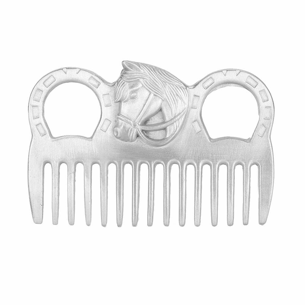 Металлический гребень для лошадей