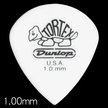 Dunlop Pick 478R JAZZ 3 матовые медиаторы для гитары Белый, 1 pieces -1.00mm