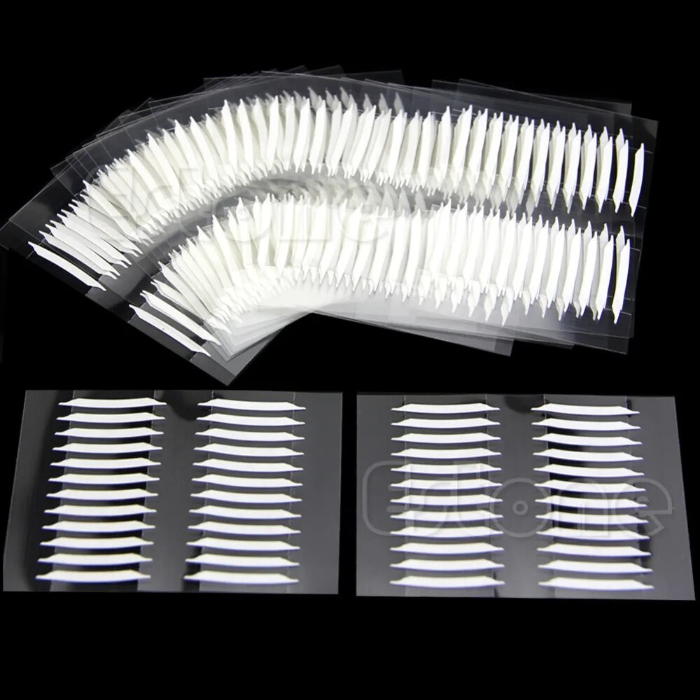 240 пар Прозрачная Кружевная Сетка для макияжа полоса для век большие глаза невидимые двойные складки век стикер на тени для глаз двойное веко лента инструменты