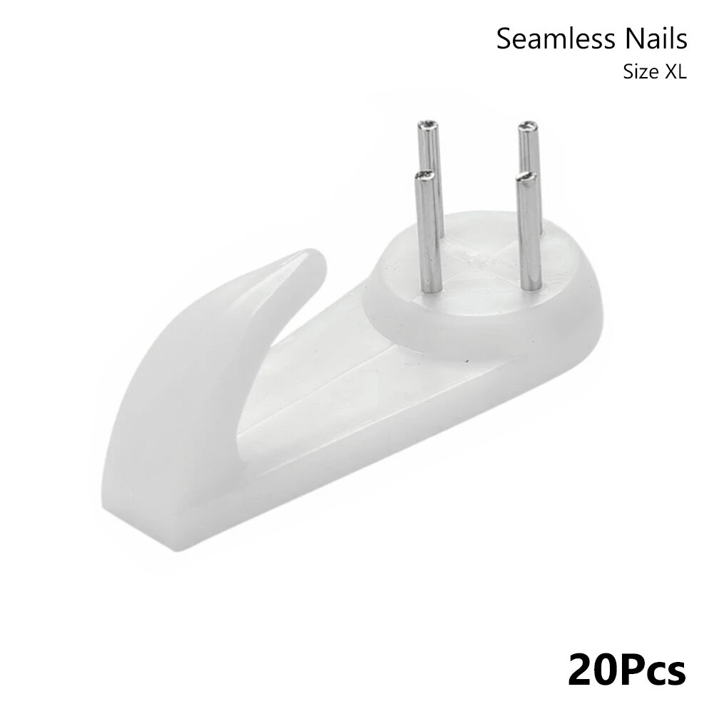 20 шт./компл, подвесной крючок для фоторамки, белый крючок для рисования, пластиковые невидимые настенные крючки, крепление для фото, крючок для ногтей, вешалки