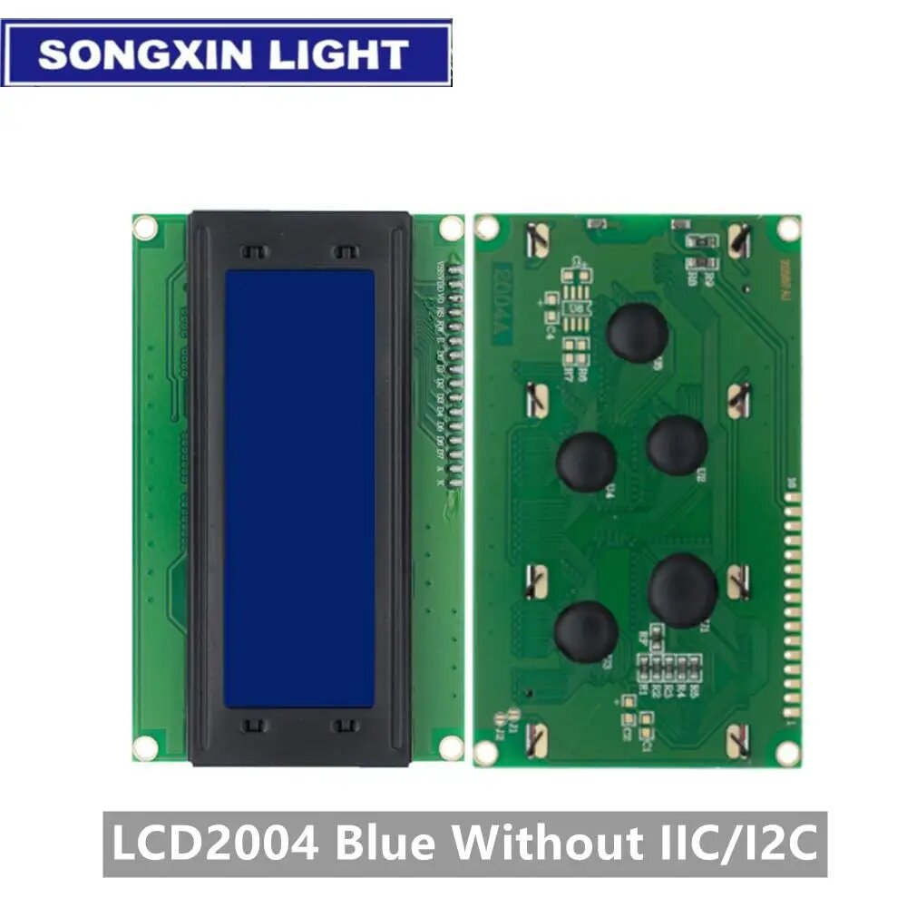 ЖК-модуль XIASONGXIN LIGHT LCD2004 20x4 синий/зеленый