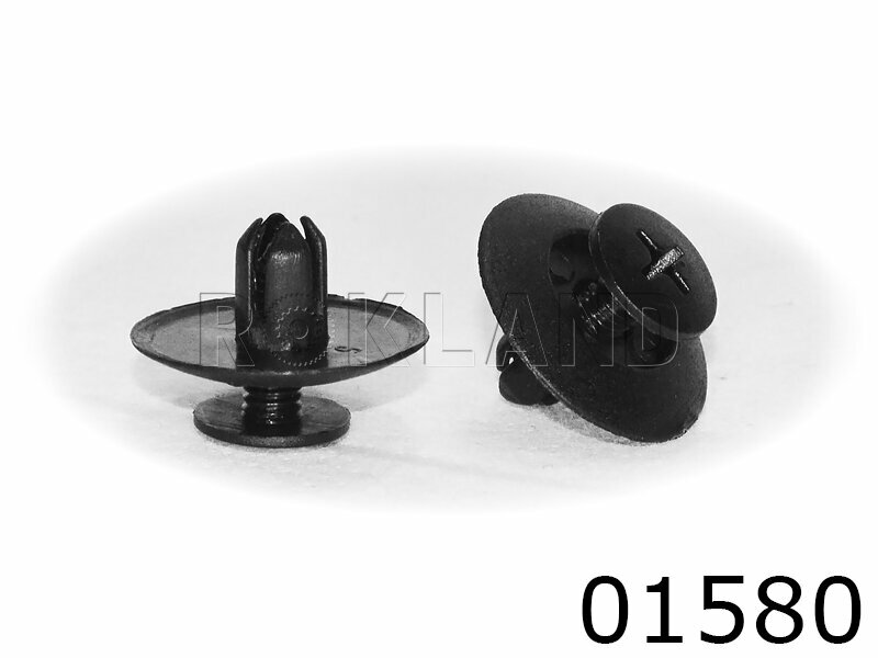 10шт - 01580 клипса автомобильная MAZDA ROKLAND