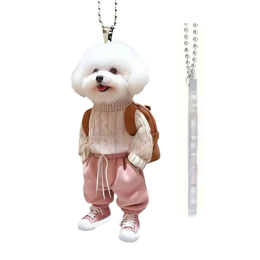 Автомобильное подвесное украшение в форме милой собачки