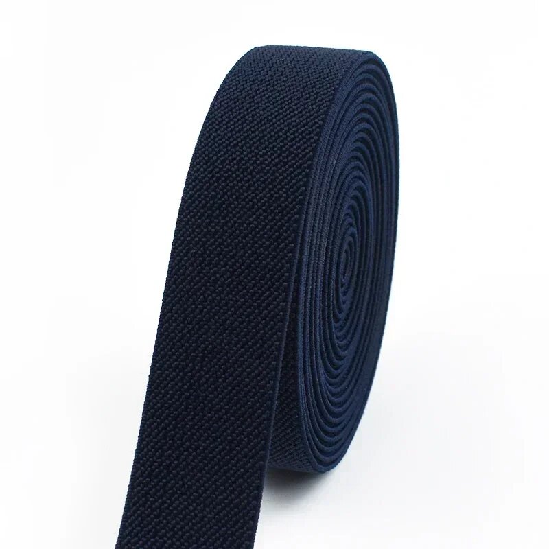 Мягкая резинка 25 мм, NavyBlue