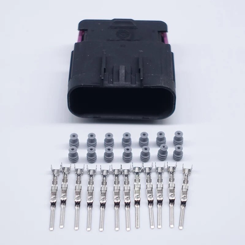 14-контактный женский и мужской герметичный водонепроницаемый автомобильный Проводной Электрический разъем Delphi GT серии 15326856 male