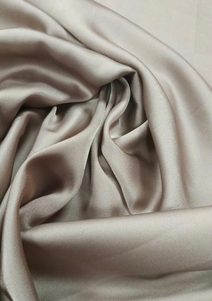Шелк Армани, цв. капучино, ткань для шитья, отрез 2 м, ширина 1,45 см.