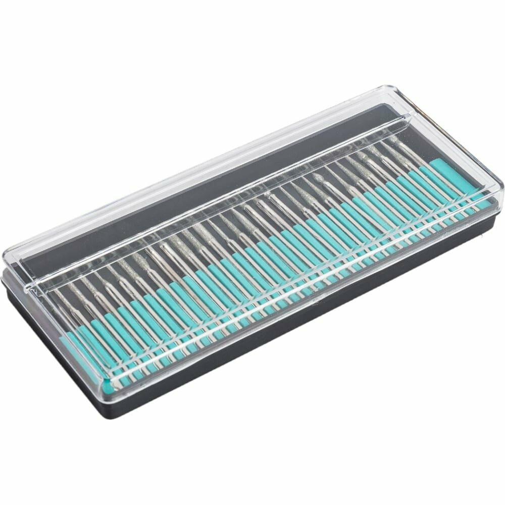 Набор шарошек с алмазным напылением (30 шт; 45x3мм) SKRAB 21135