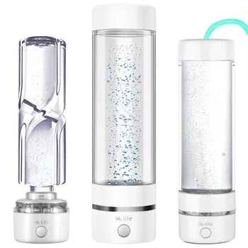 Водородная бутылка / Генератор водородной воды, ALTHY H2life, Performance USA DuPont SPE & PEM Двухкамерная технология, Портативный ионизатор воды