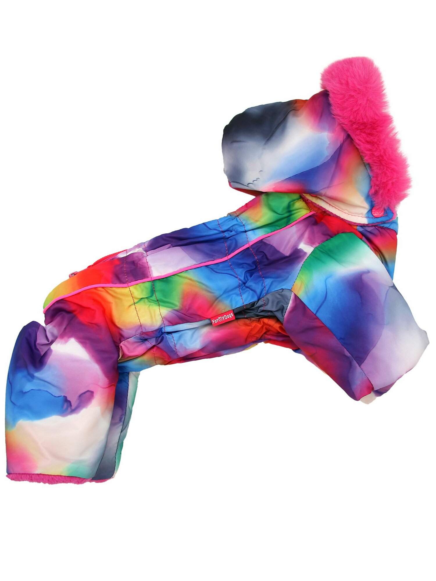 Утепленный комбинезон для собак девочек мелких и средних пород