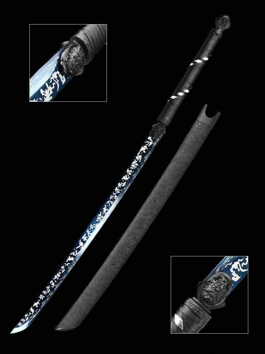 Катана без кронштейна/меч металлический/ сувенирное оружие, Сувениры, предметы коллекционирования