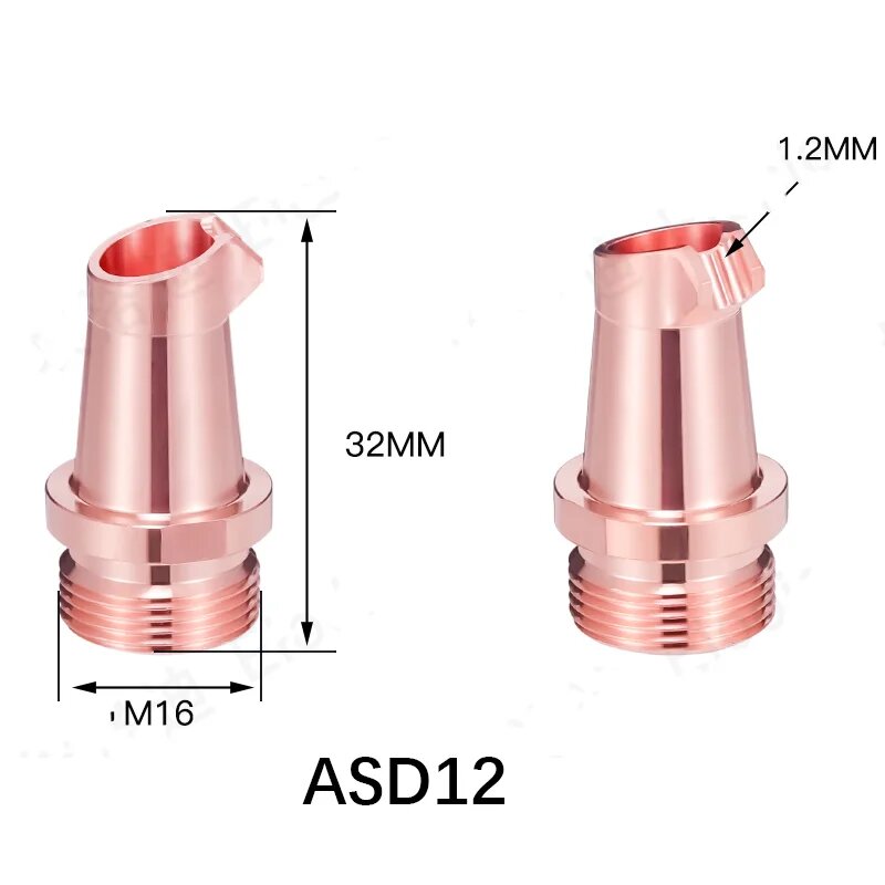 Медные сопла для лазерной сварки ASD-12 M16 32MM 1.2MM