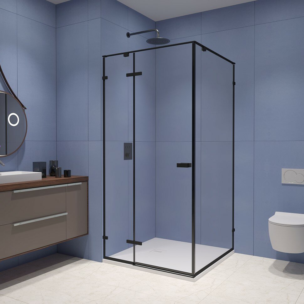 Душевой уголок RGW SV-030B (Прозрачное, 1000x1000)