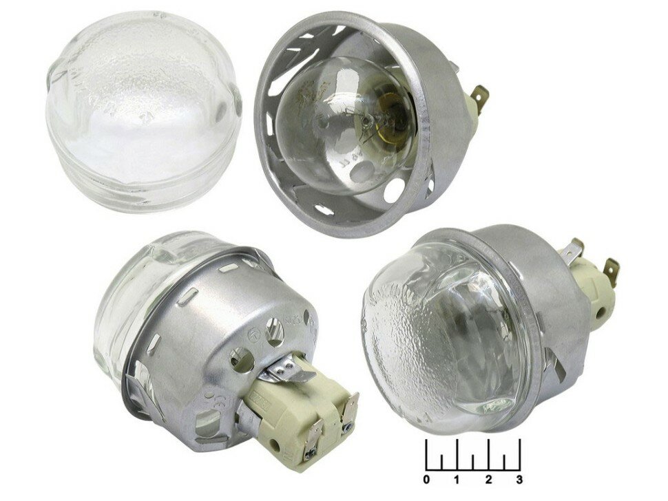 Плафон для духового шкафа с лампой 220V 40W E14 Bosch (1009961)