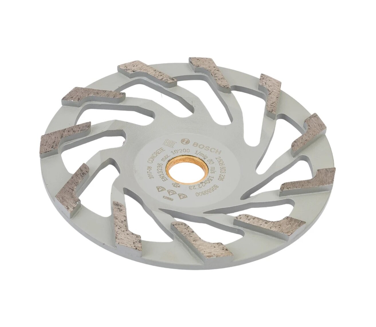 Чашка алмазная сегментная Bosch Best for Concrete по бетону 150х22.2 мм 2608603326