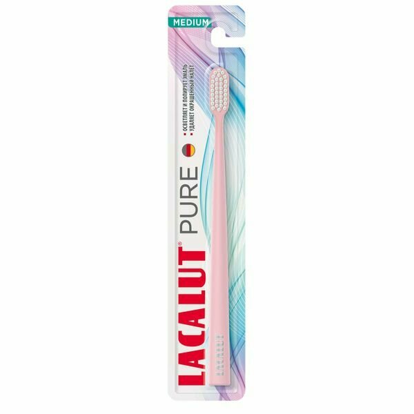 Щетка зубная средней жесткости Pure Lacalut/Лакалют
