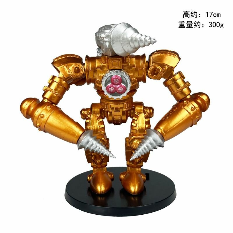 Фигурка Скибиди туалет Титан дрель мен / Skibidi Toilet Golden Drill bit man (17см, пакет)