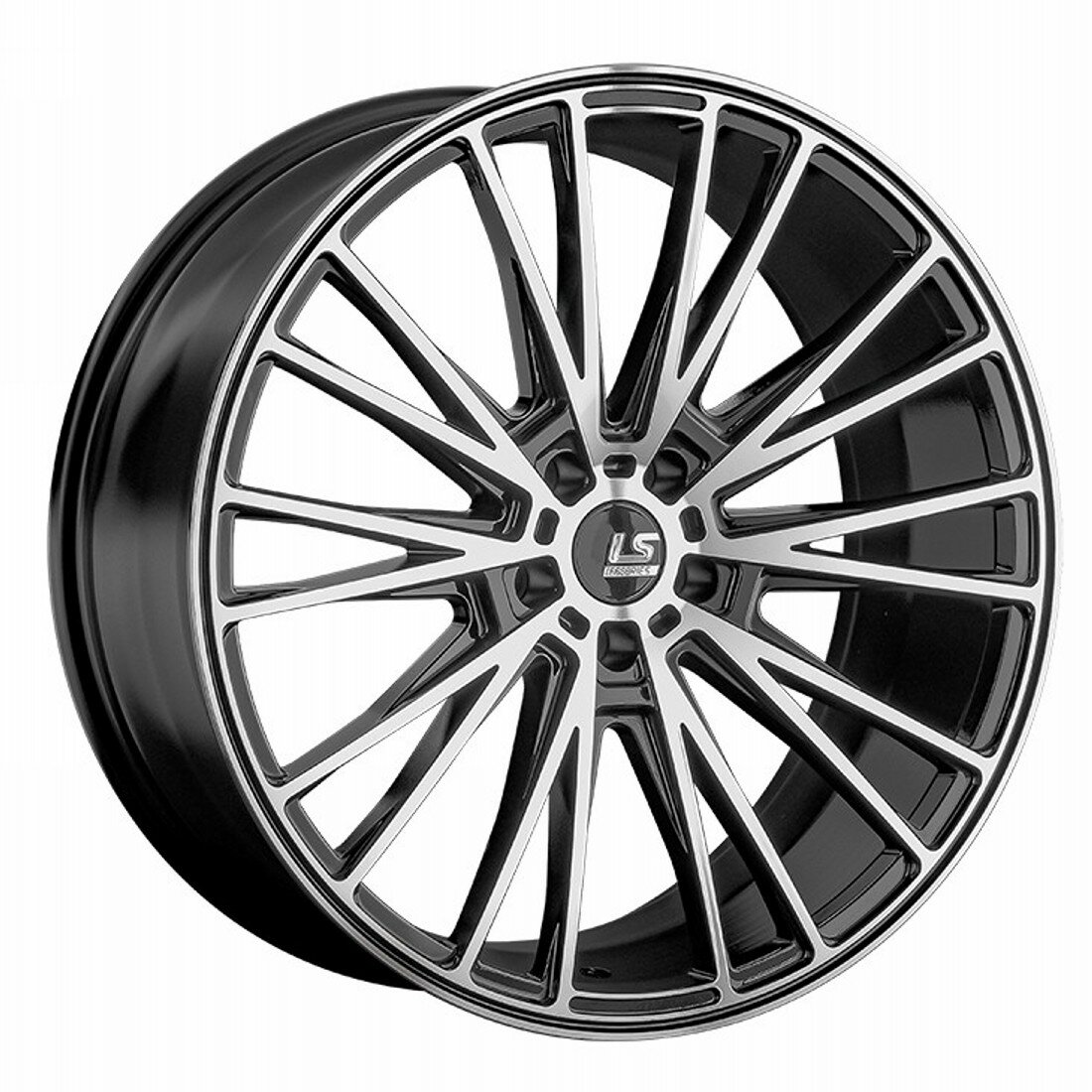 Колесный диск LS FlowForming RC60 9x21 5x120 ET40 72,6 BKF литой для автомобиля