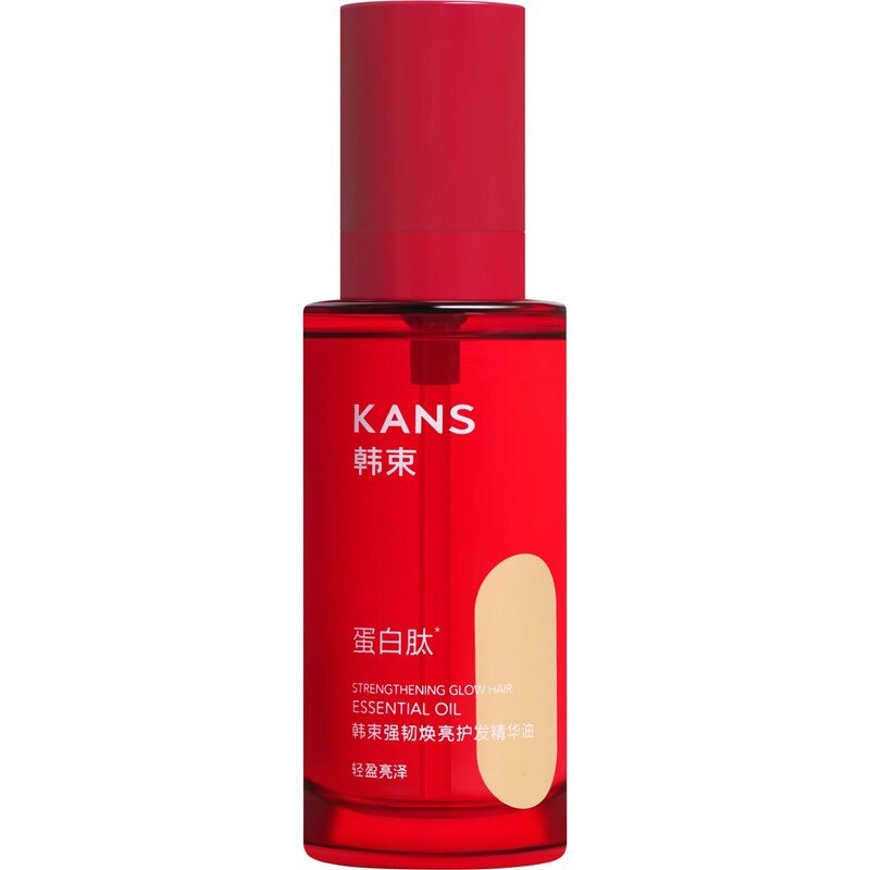 Масло для волос KANS Укрепляющее, увлажняющее, Strengthening Glow Hair Essential Oil, 50 мл