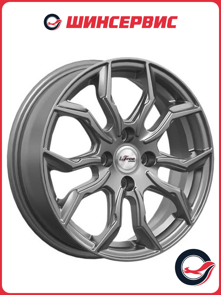 Литой колесный диск IFree Бохо R15x6.0J 4x98 ET33 ЦО58.5 для автомобиля