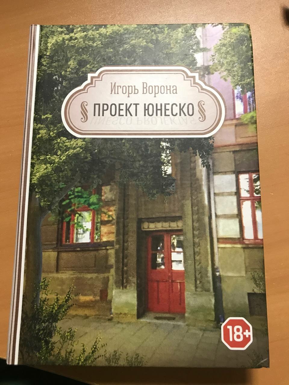 Игорь Ворона "Проект юнеско". История, ради которой стоило жить. Современная проза — фото 1